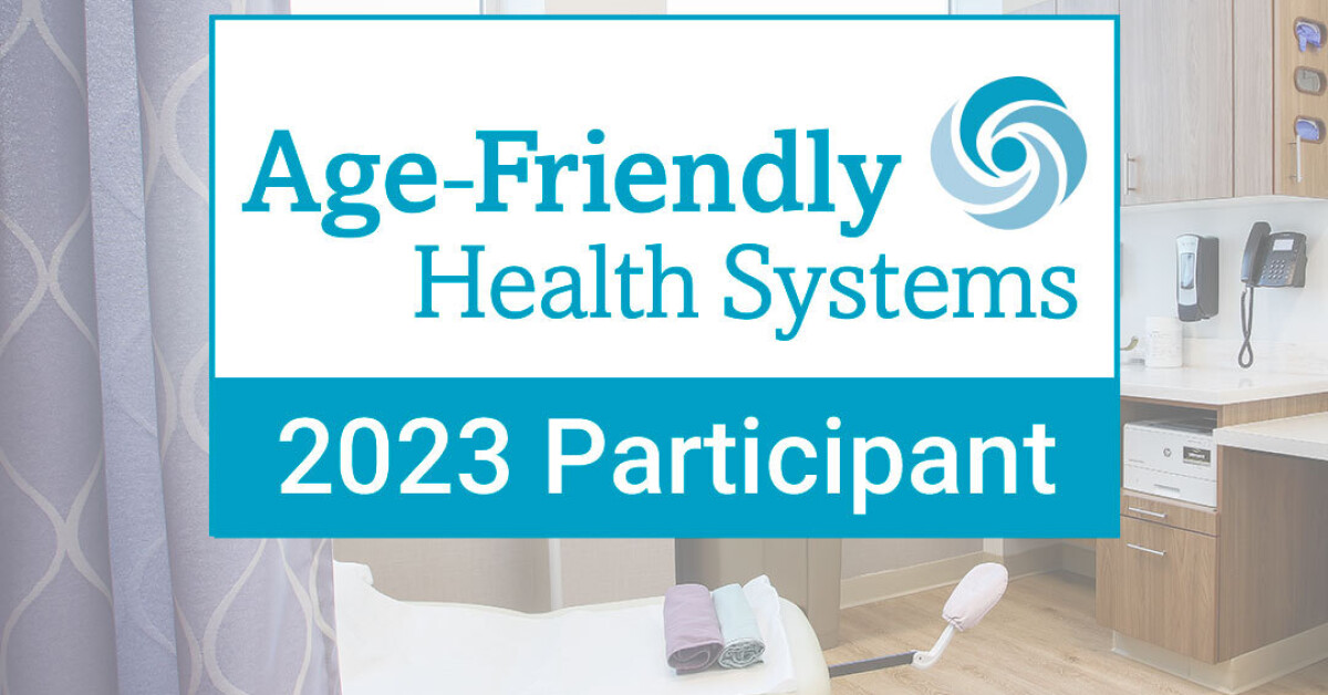 Trillium Health Recognized as an Age-Friendly Health System Participant